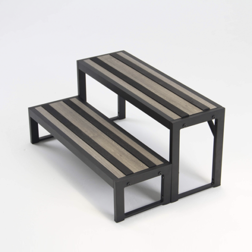 Select Step, 2-Step Configuration, Timber Color - Bullfrog Spas ...